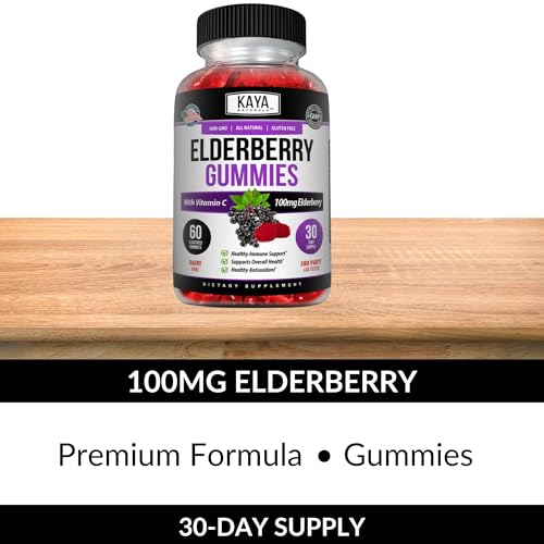 herbal elderberry extract in gummies