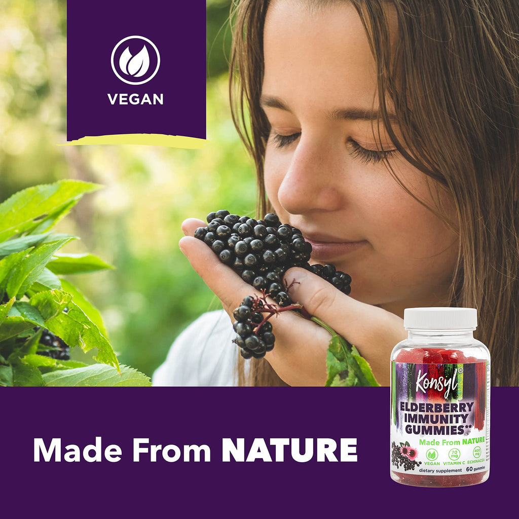 herbal elderberry extract in gummies