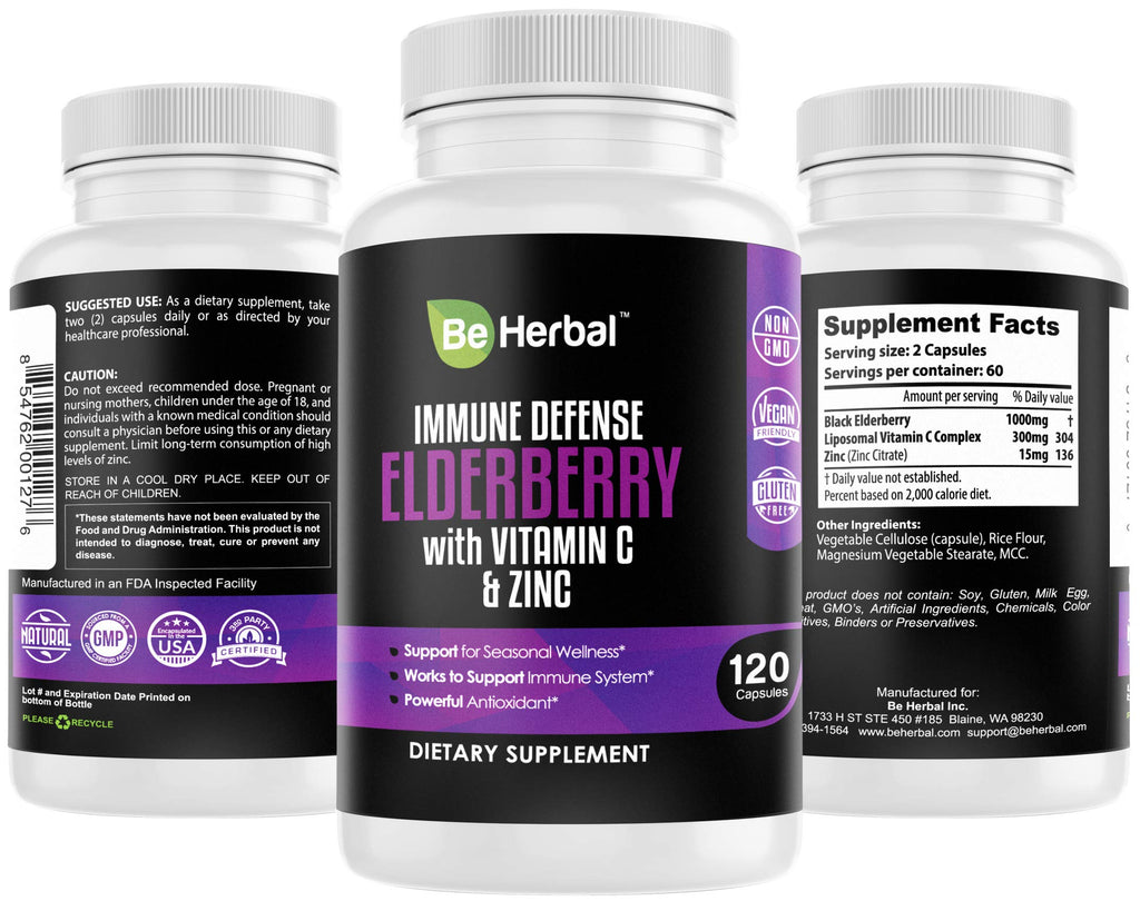 herbal elderberry fruit extract