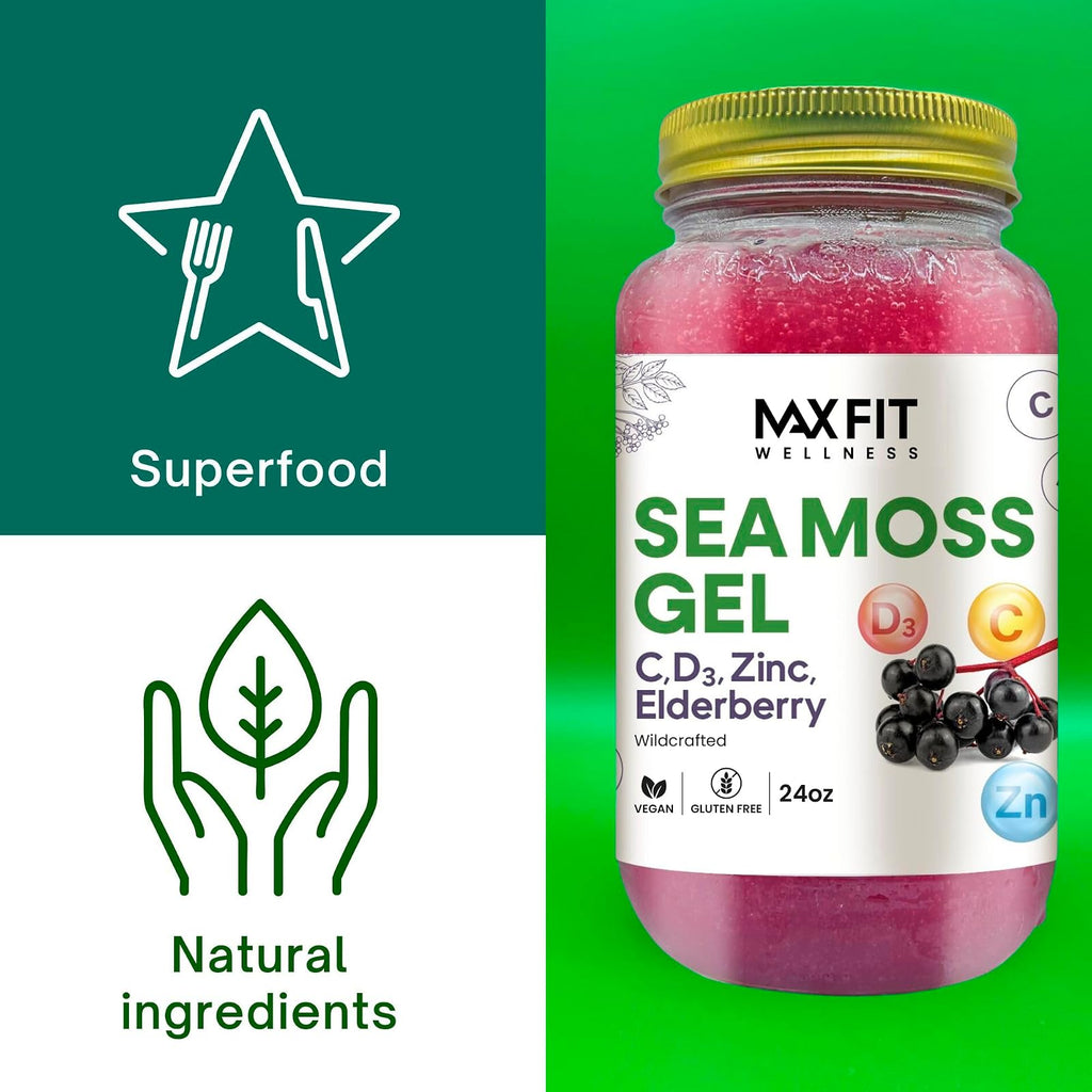 herbal elderberry gel for wellness