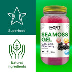 herbal elderberry gel for wellness
