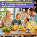 herbal elderberry gummies for cold relief