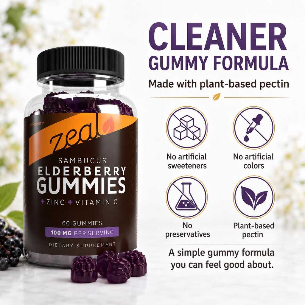 herbal elderberry gummies for cold relief