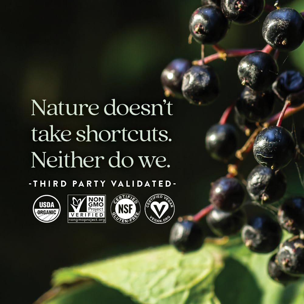 herbal elderberry gummies for cold season