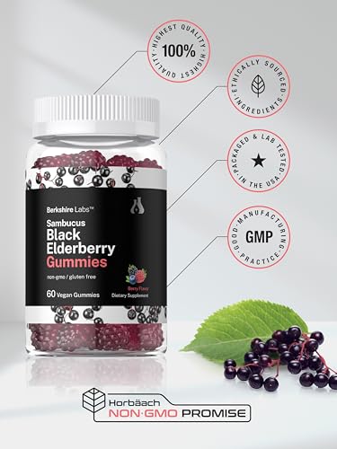 herbal elderberry gummies for daily health