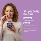 herbal elderberry gummies for daily health