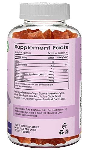 herbal elderberry gummies for daily wellness