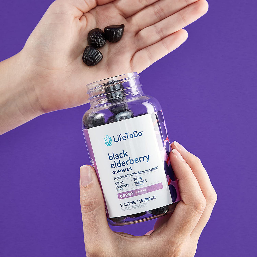 herbal elderberry gummies for everyday use