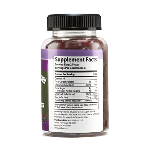 herbal elderberry gummies for family health