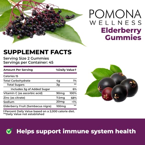 herbal elderberry gummies for health
