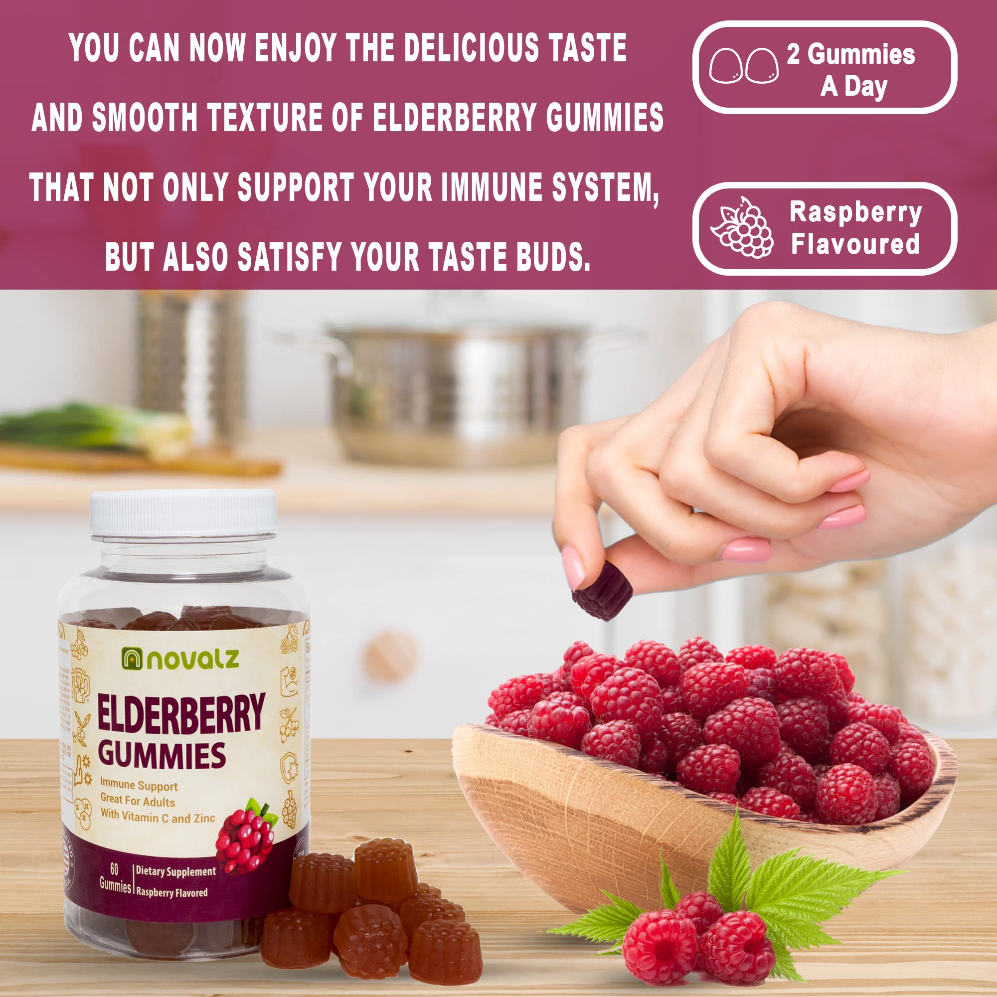 herbal elderberry gummies for health