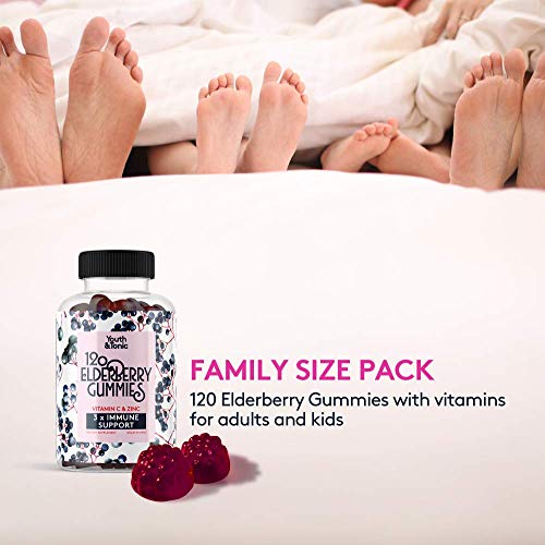 herbal elderberry gummies for immune boost