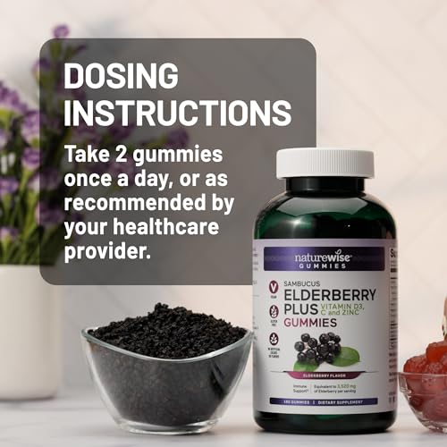 herbal elderberry gummies for natural immunity