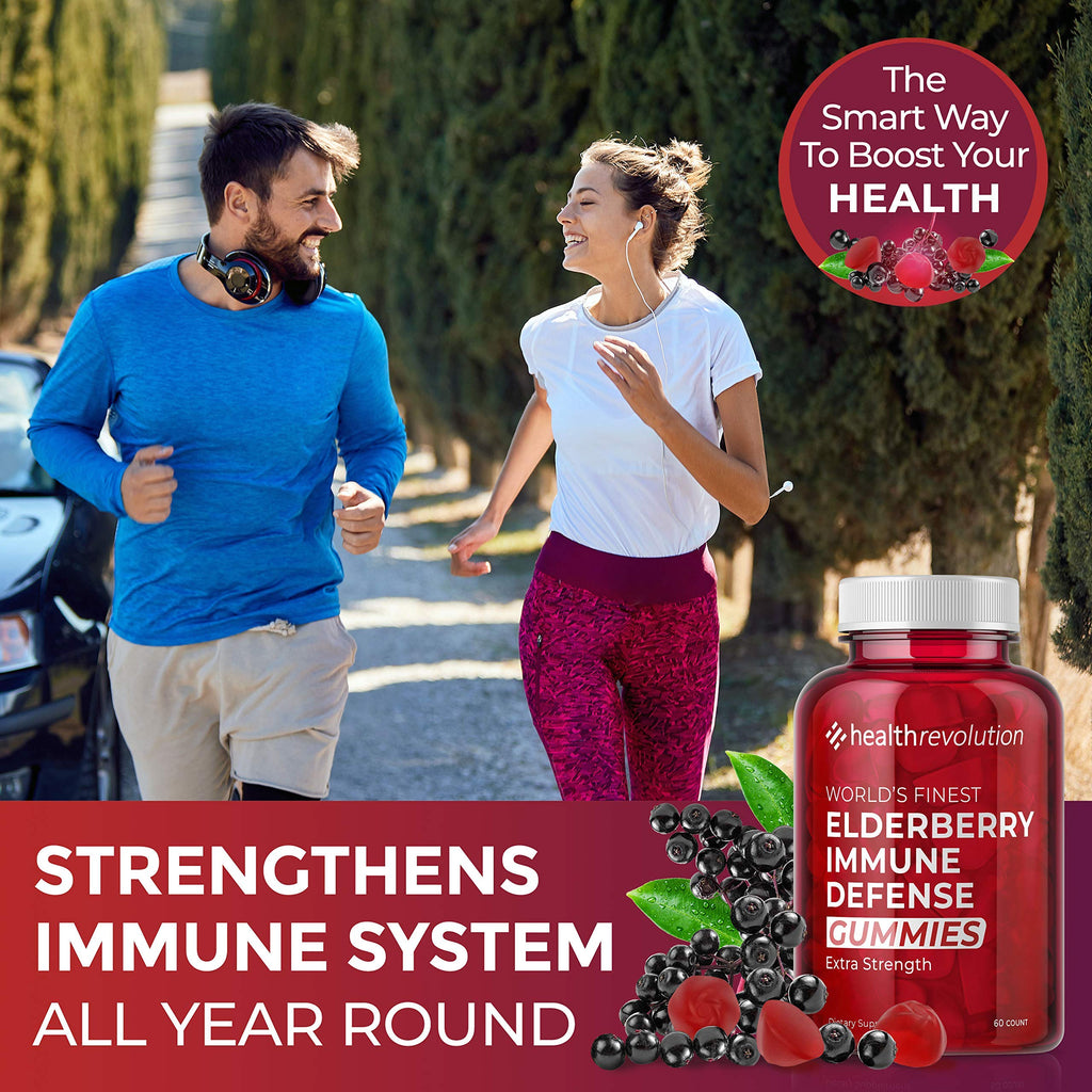 herbal elderberry gummies for overall health