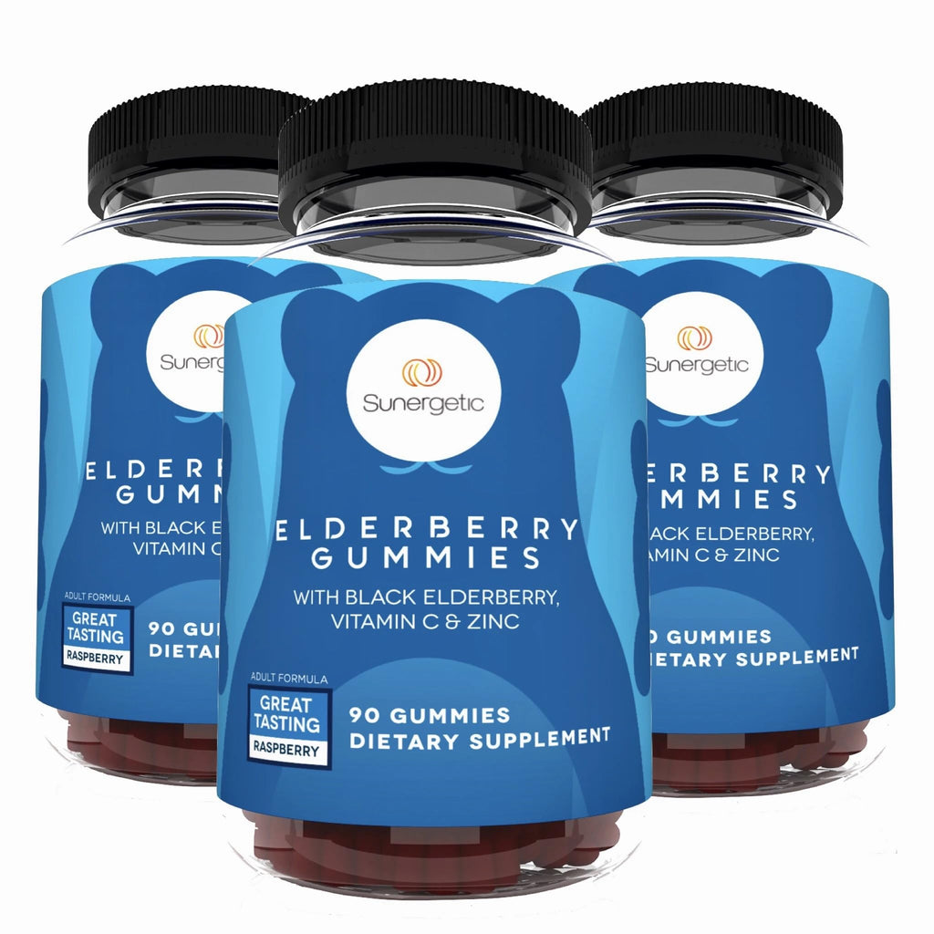 Herbal elderberry gummies for seasonal wellness