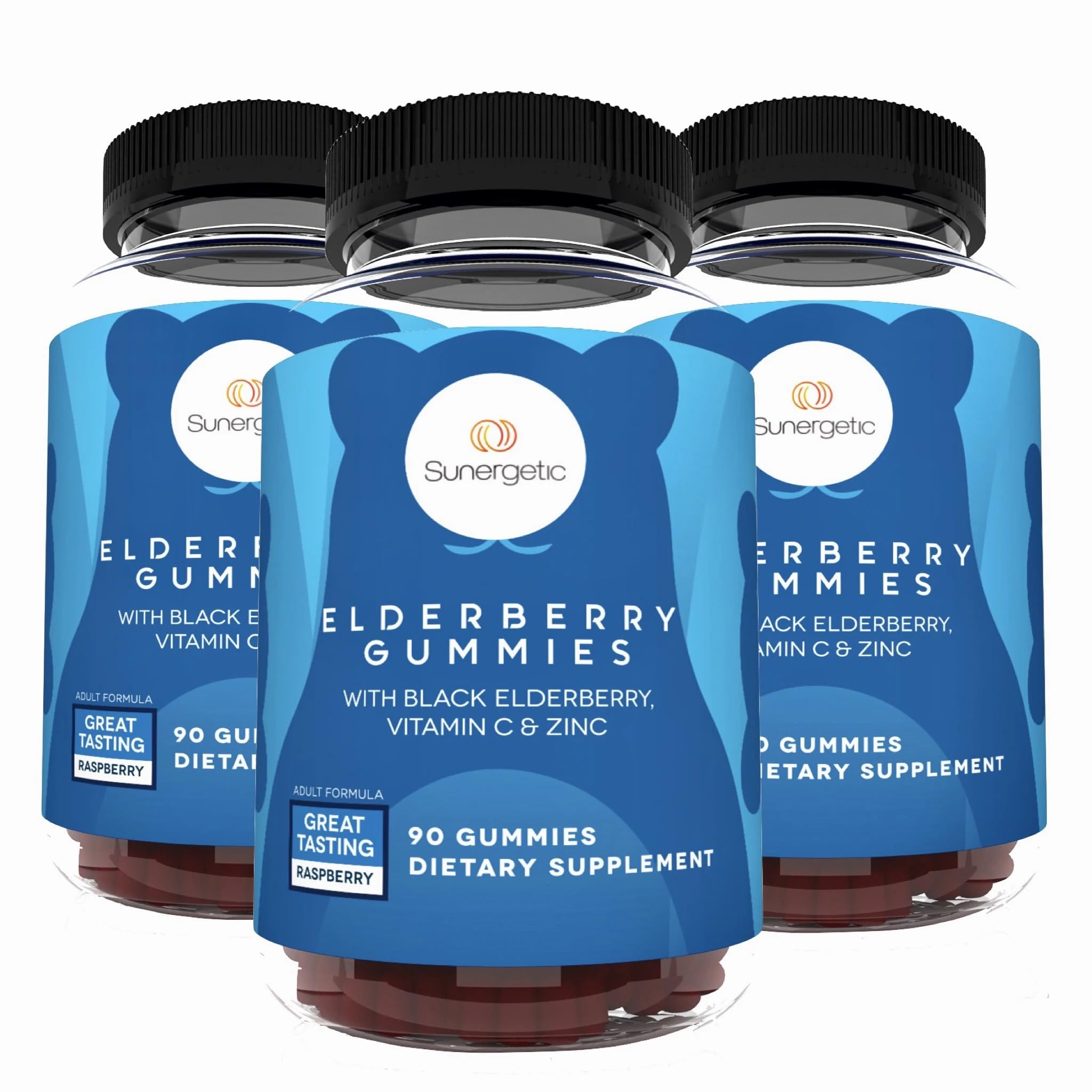 Herbal elderberry gummies for seasonal wellness