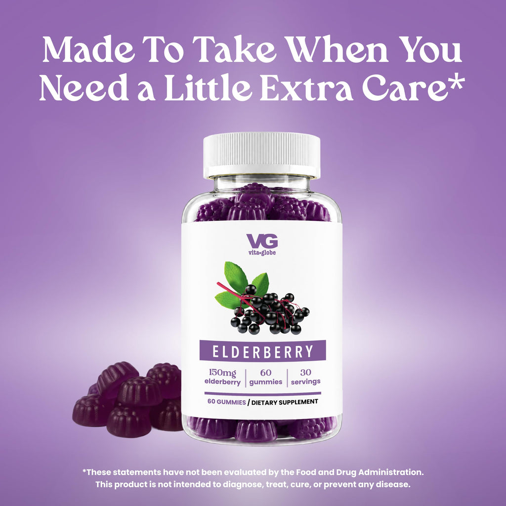 herbal elderberry gummies for vitality
