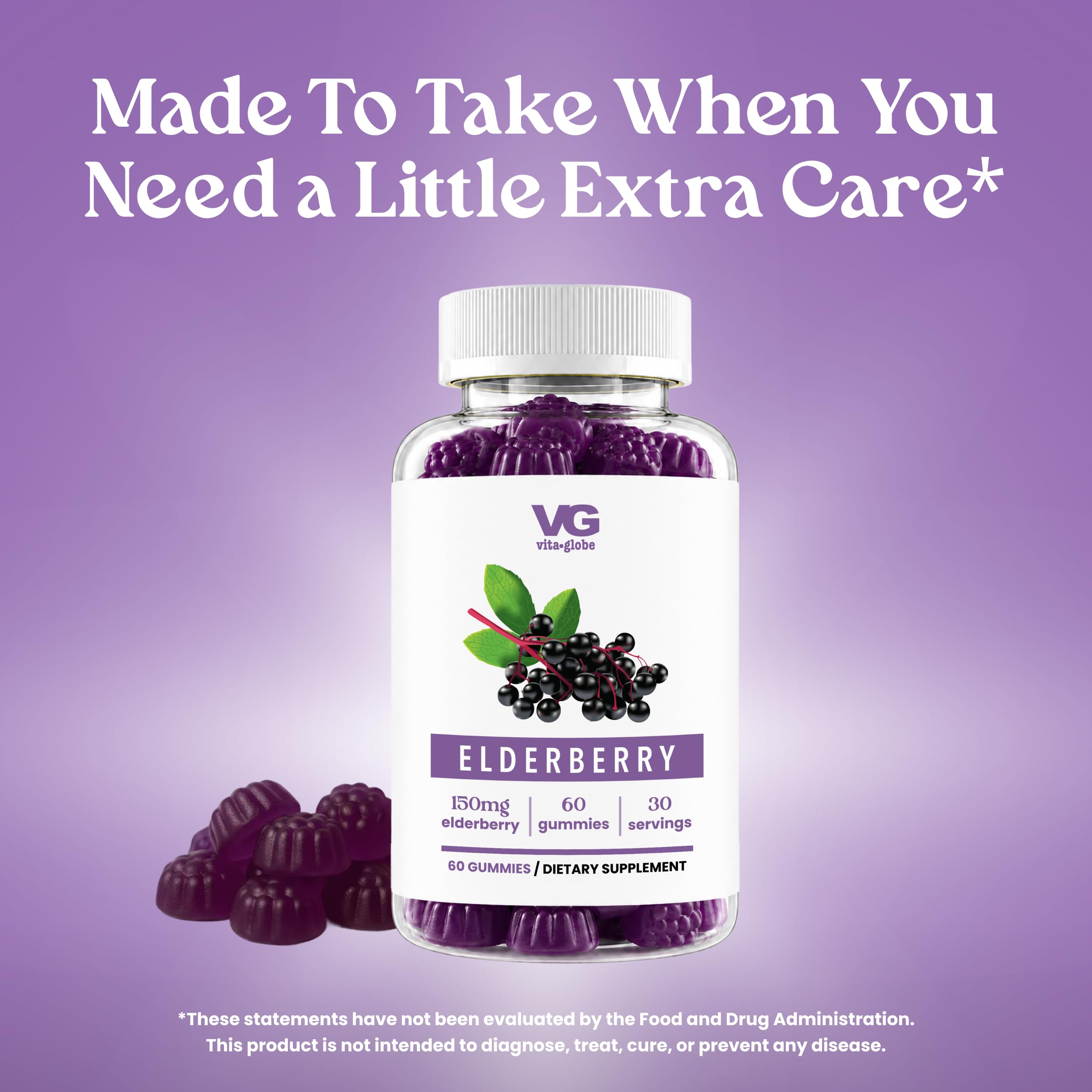 herbal elderberry gummies for vitality