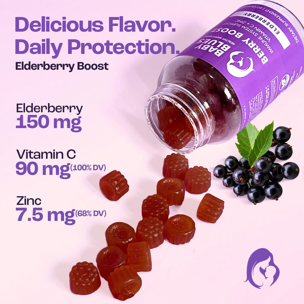 herbal elderberry gummies for wellness