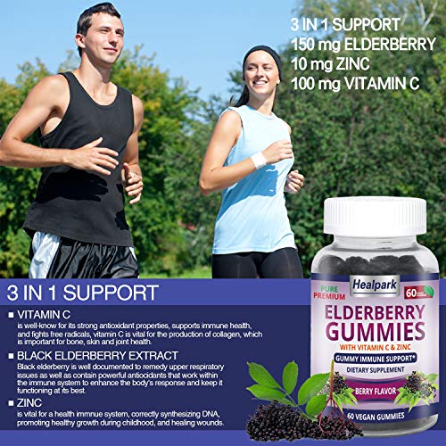herbal elderberry gummies for wellness