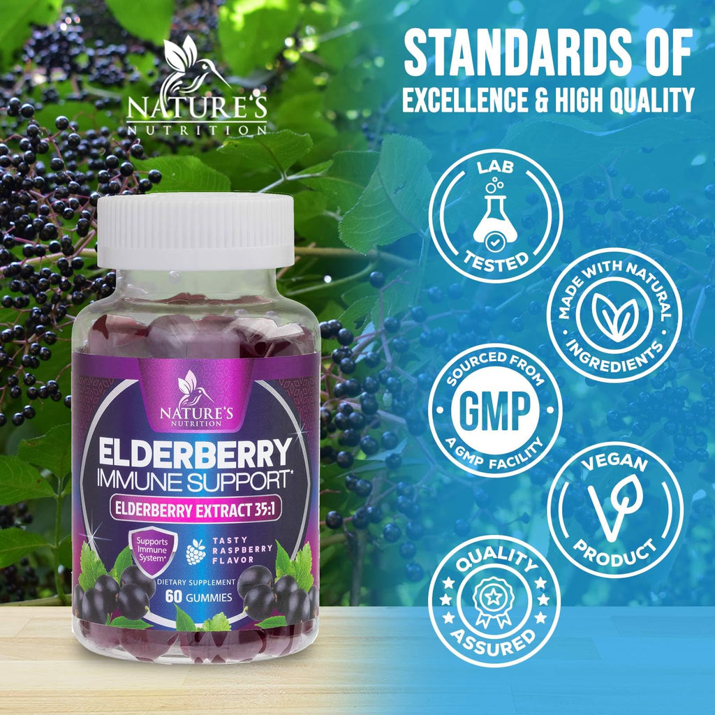 herbal elderberry gummies for wellness