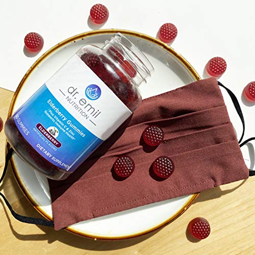 herbal elderberry gummies with vitamin C