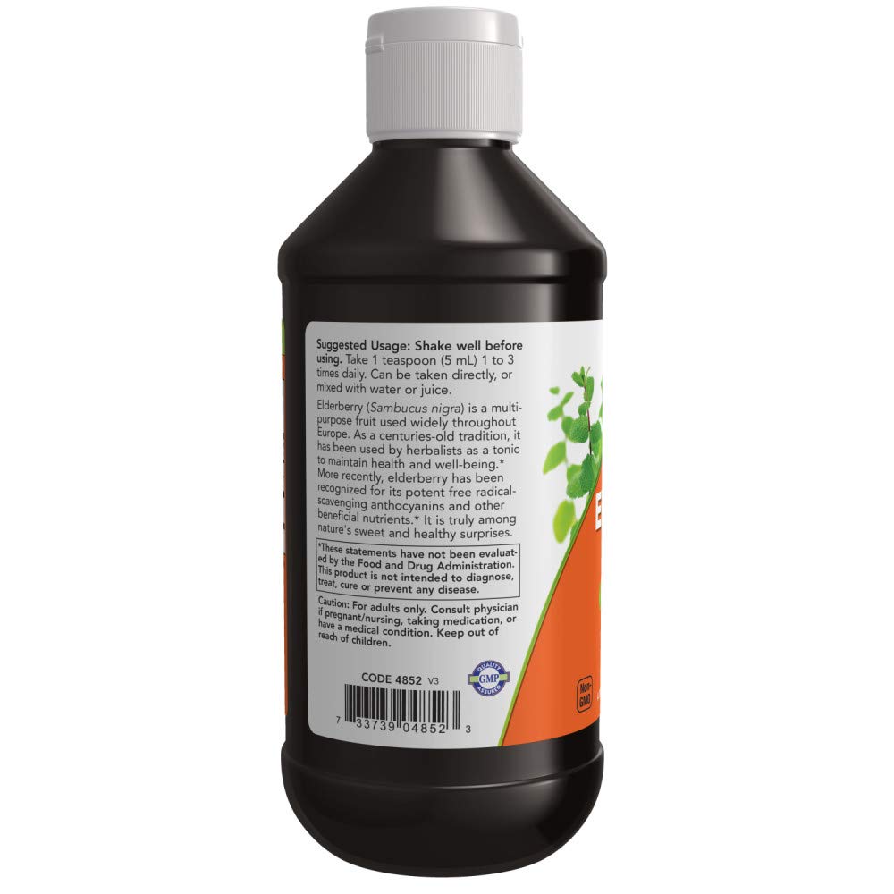 herbal elderberry liquid for wellness