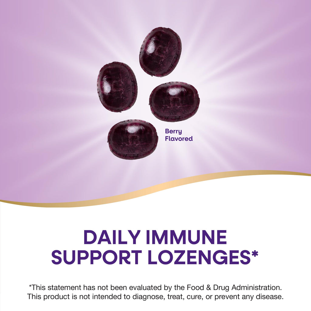 Herbal elderberry lozenges for daily health