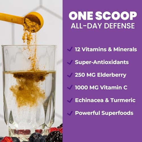 herbal elderberry powder for daily use