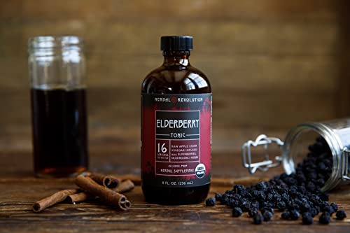 herbal elderberry solution for vitality