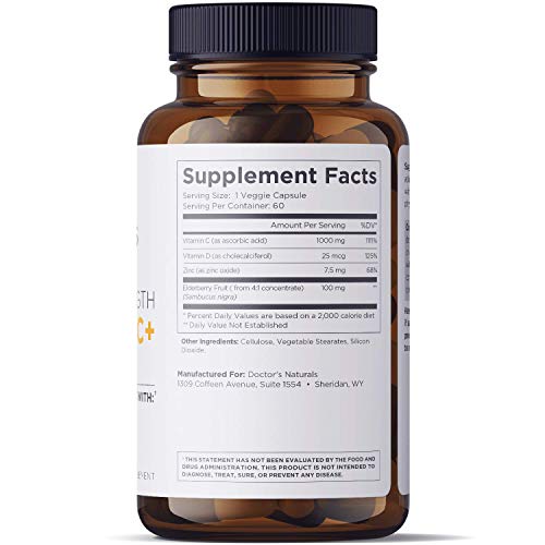 Herbal elderberry supplement for daily use