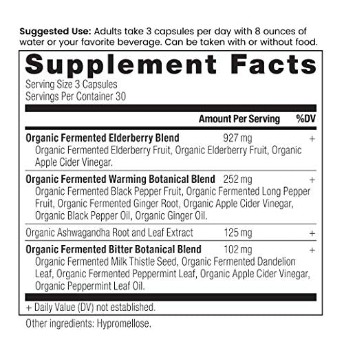 herbal elderberry supplement for everyday use