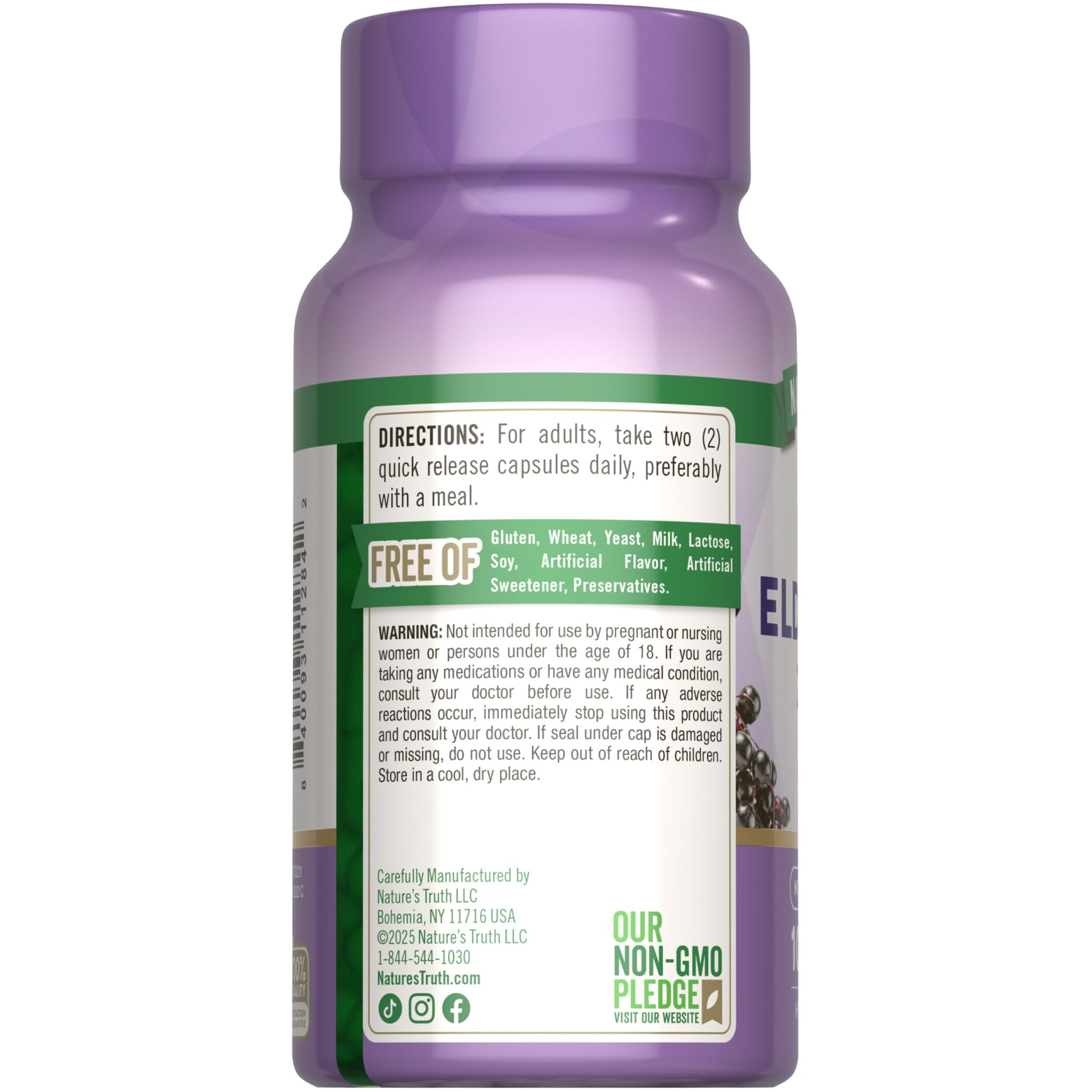 herbal elderberry supplement for everyday vitality
