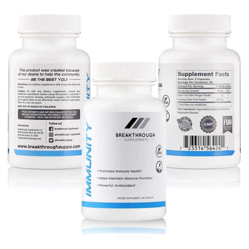 herbal elderberry supplement for health