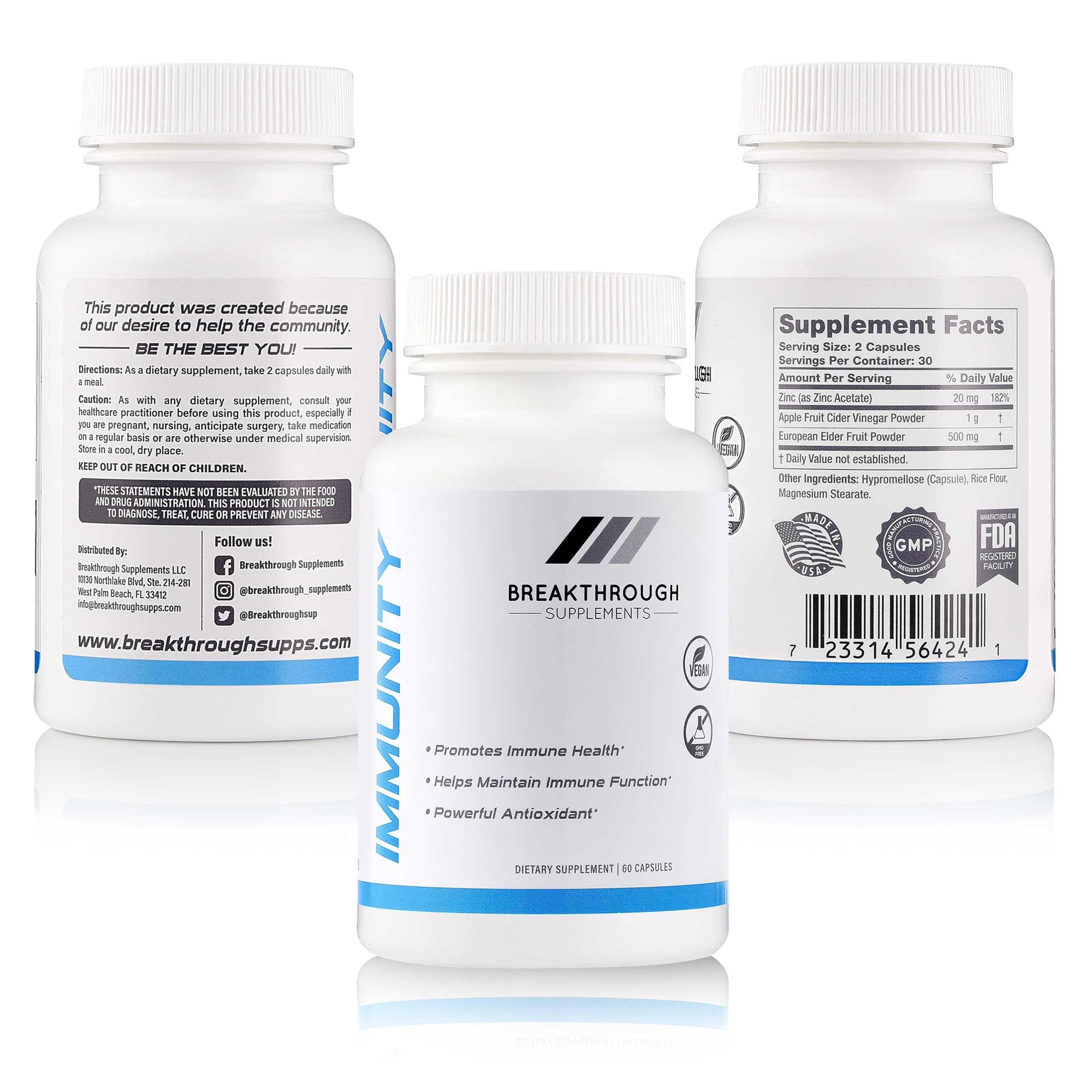 herbal elderberry supplement for health