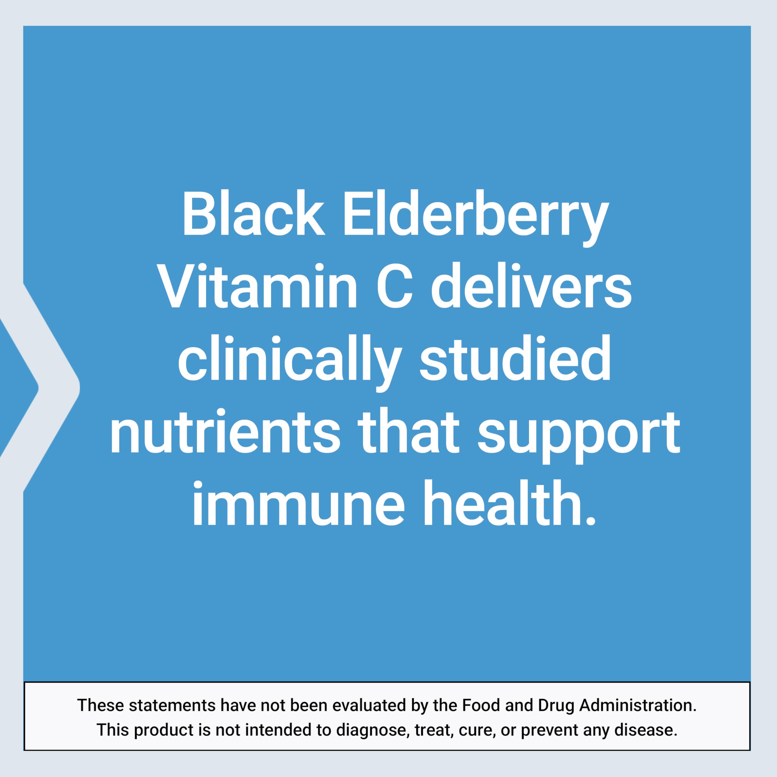 herbal elderberry supplement for health