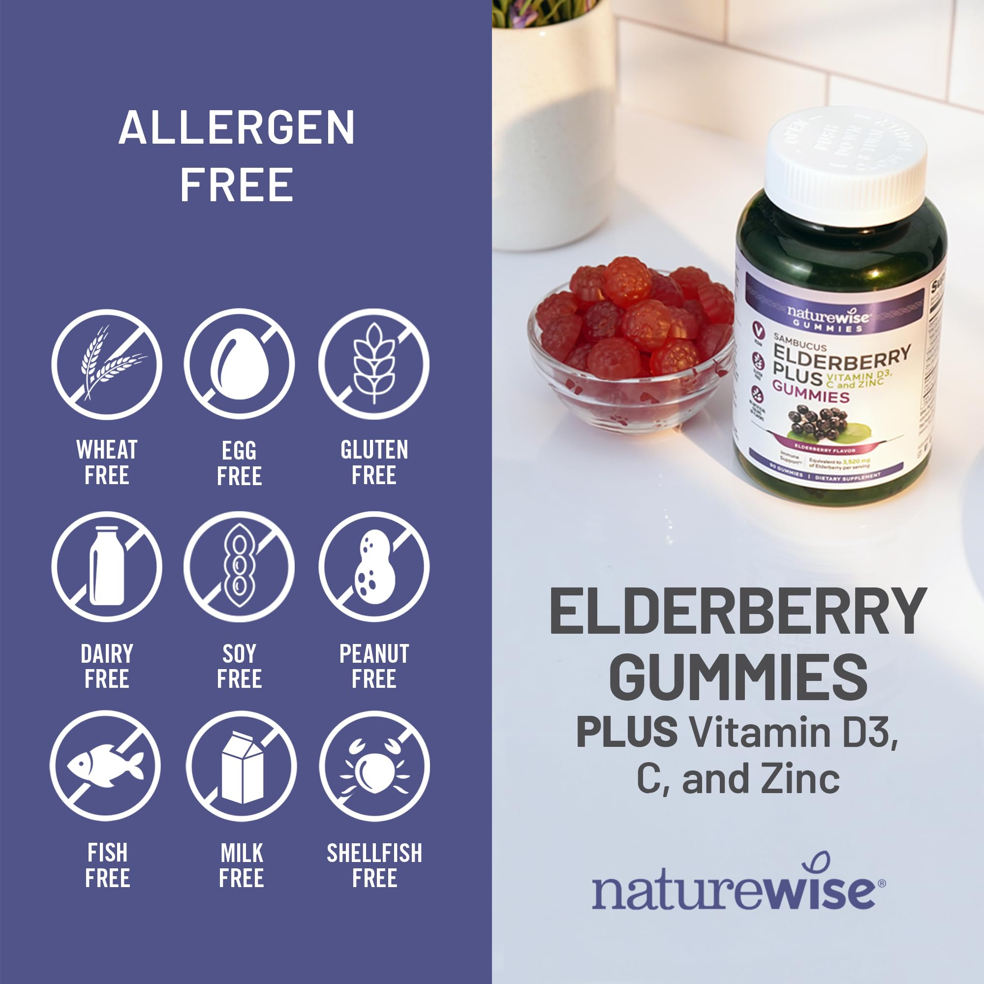 herbal elderberry supplement for health