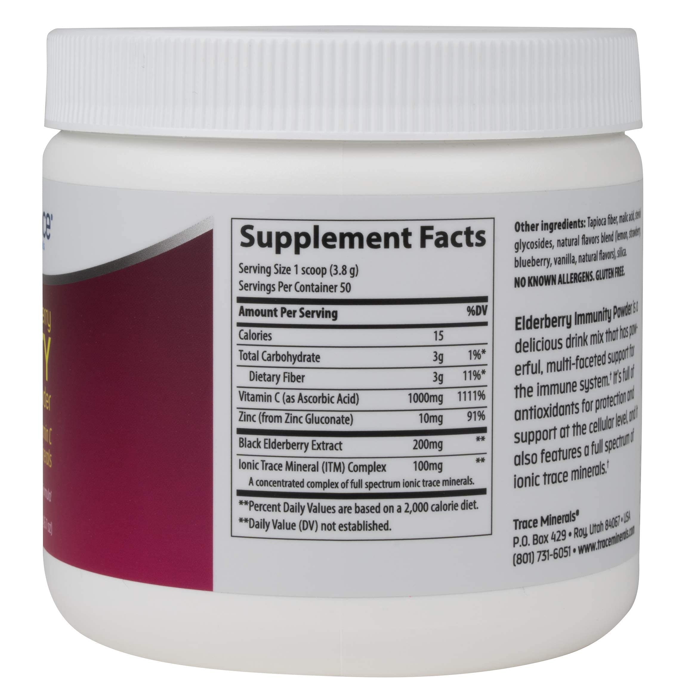 herbal elderberry supplement for health