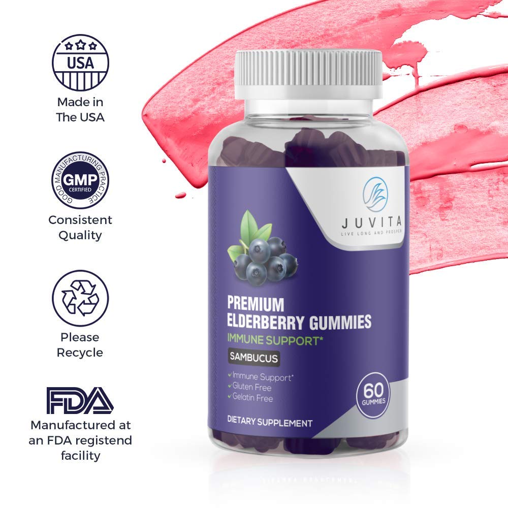 herbal elderberry supplement for health