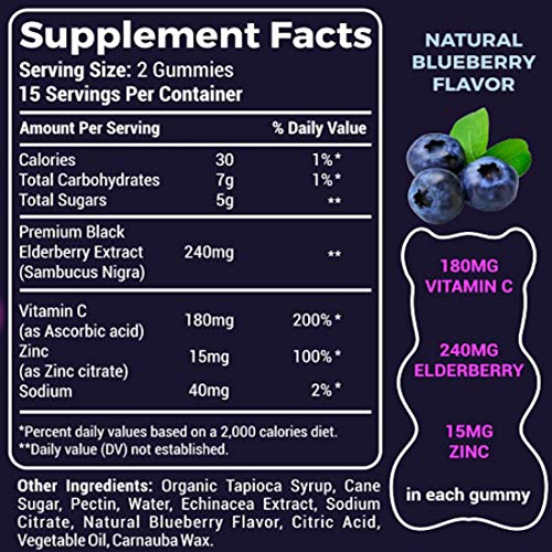 herbal elderberry supplement for immunity