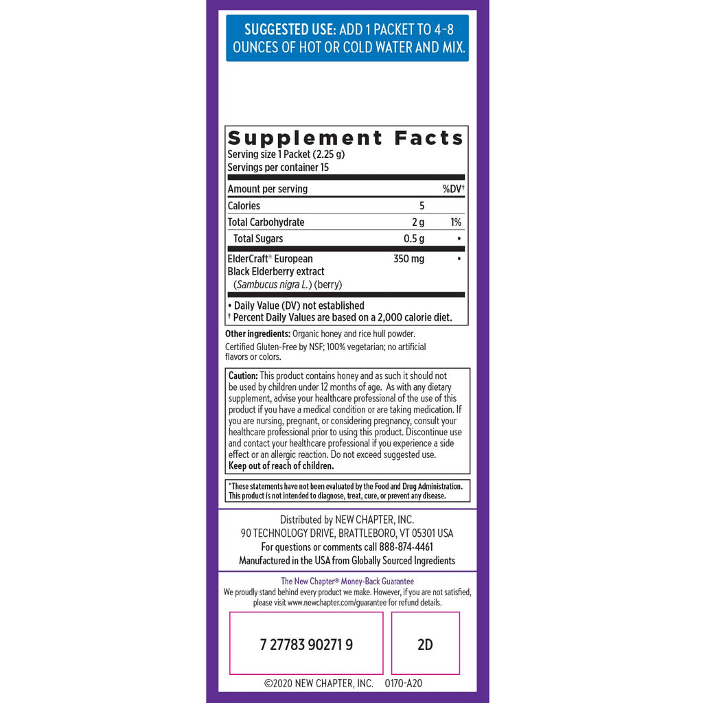 herbal elderberry supplement for vitality