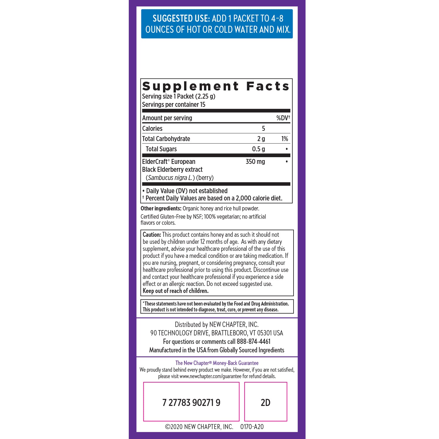 herbal elderberry supplement for vitality