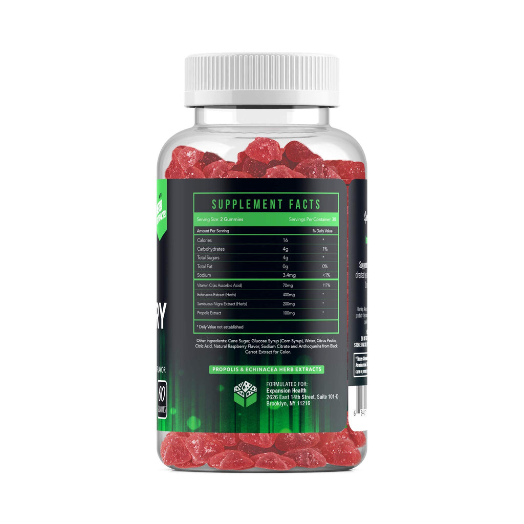 Herbal elderberry supplement for vitality