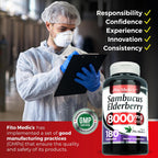 herbal elderberry supplement for wellness