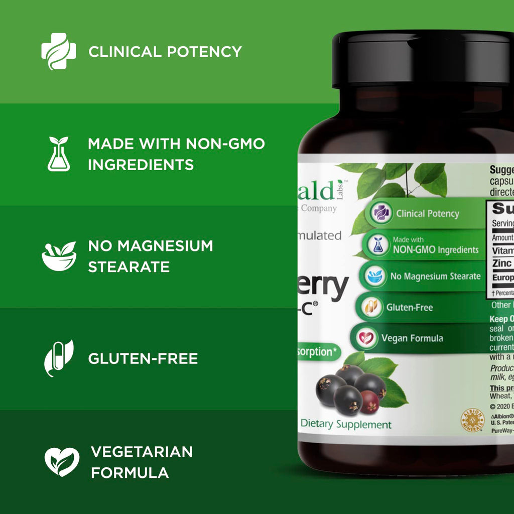 Herbal elderberry supplement for wellness
