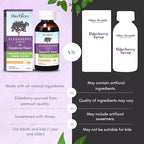 herbal elderberry syrup for cold relief
