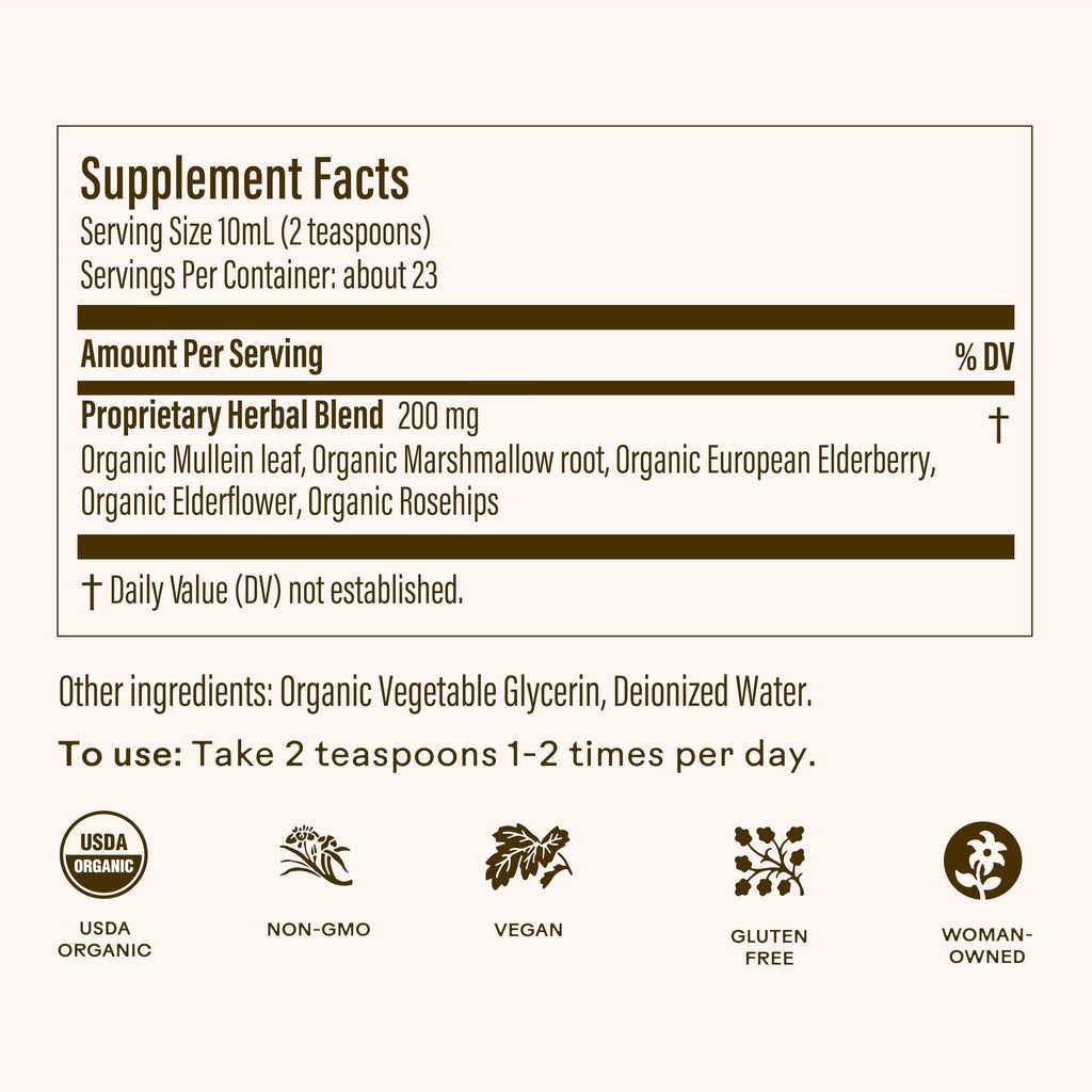 herbal elderberry syrup for respiratory health