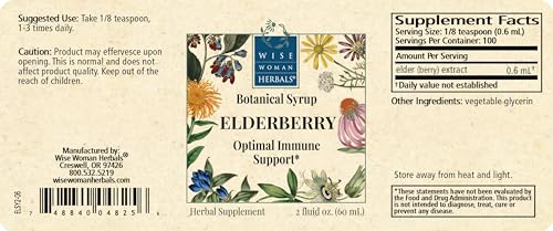 herbal elderberry syrup for wellness