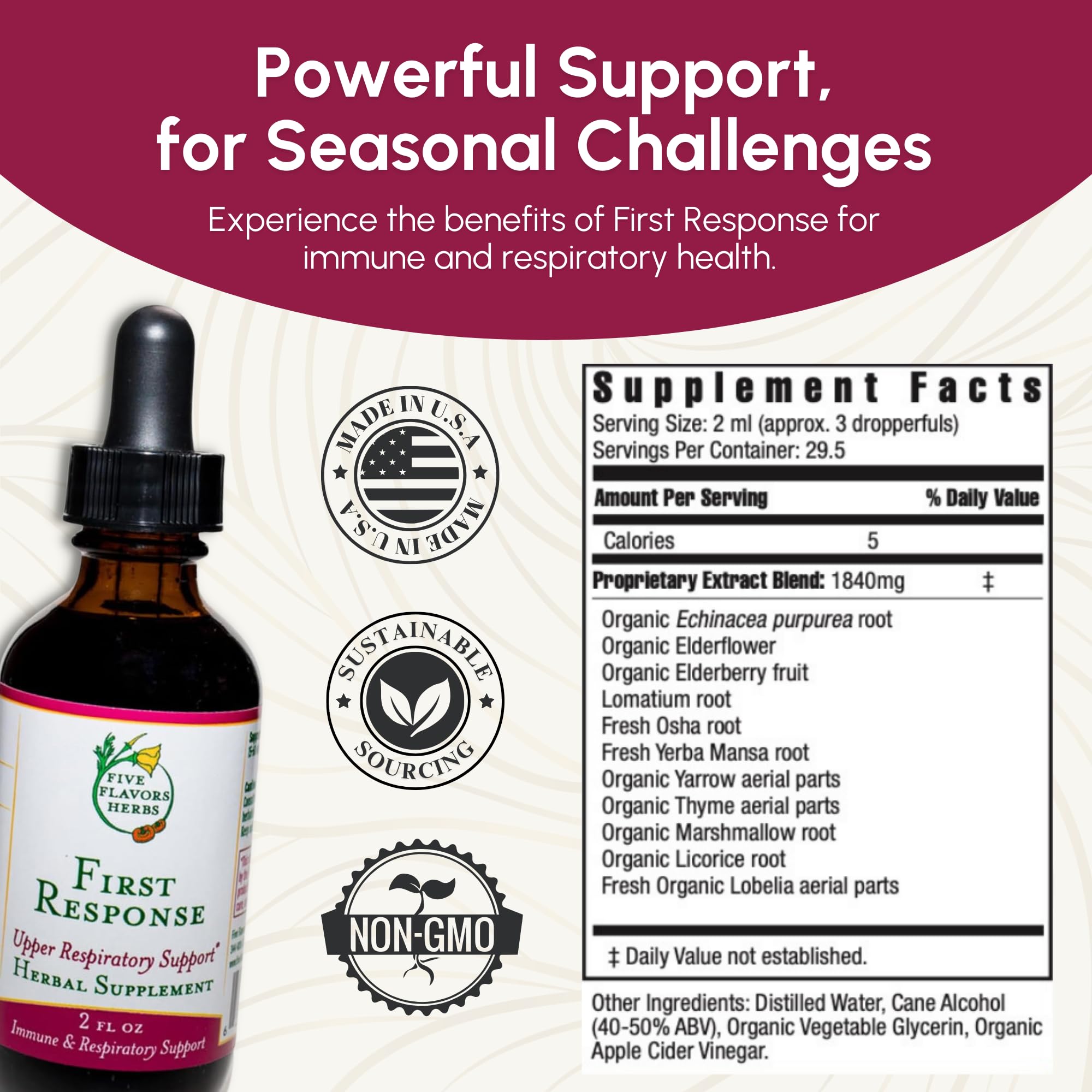 herbal elderberry tincture for respiratory health
