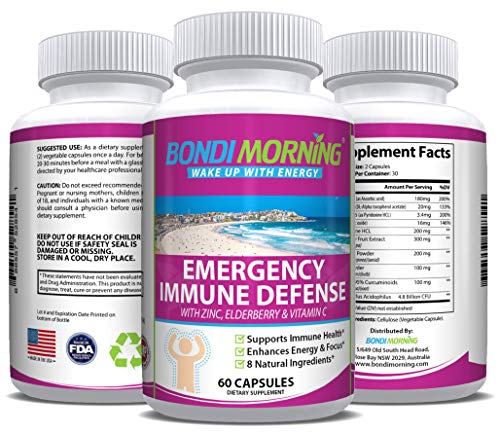Herbal elderberry vitamins for overall health